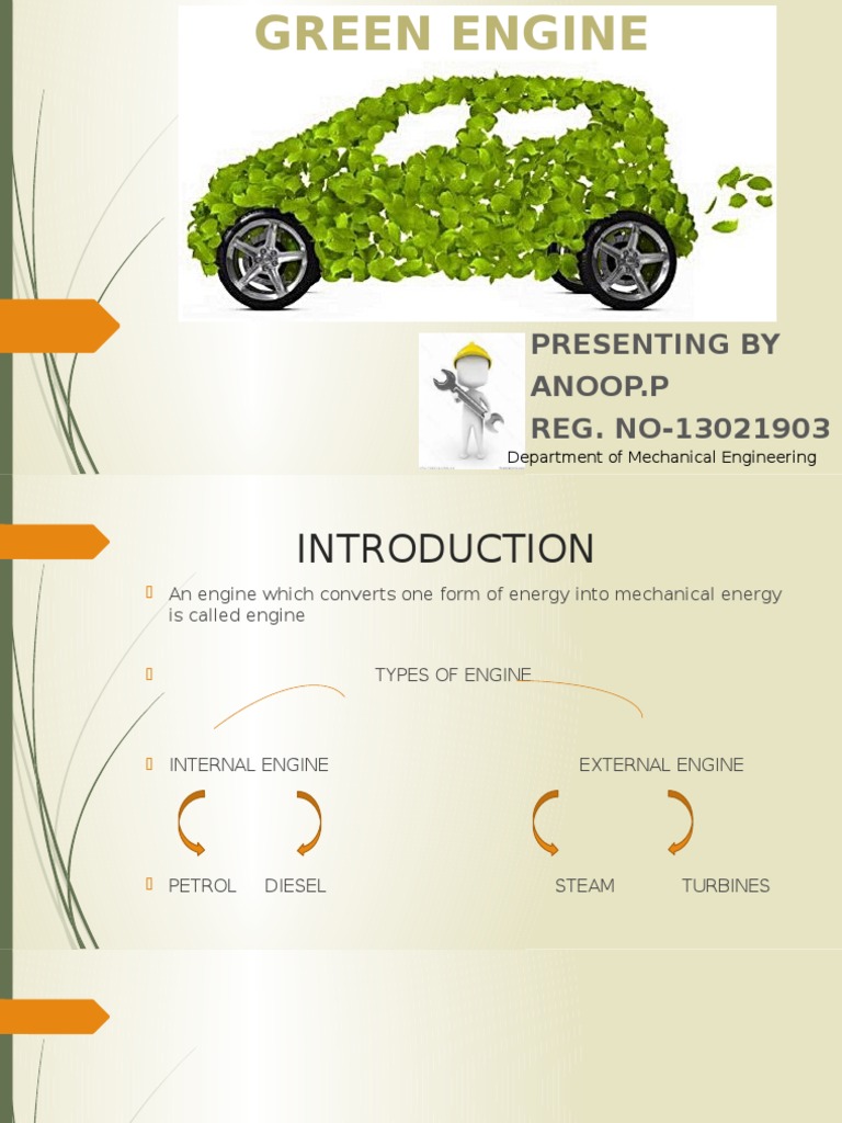 Green Engine | PDF | Internal Combustion Engine | Car