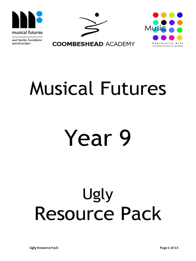 Ugly PDF | PDF | Song Structure | Musical Forms