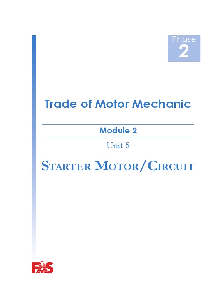 DC Starter Motor | PDF | Electric Motor | Magnetic Field