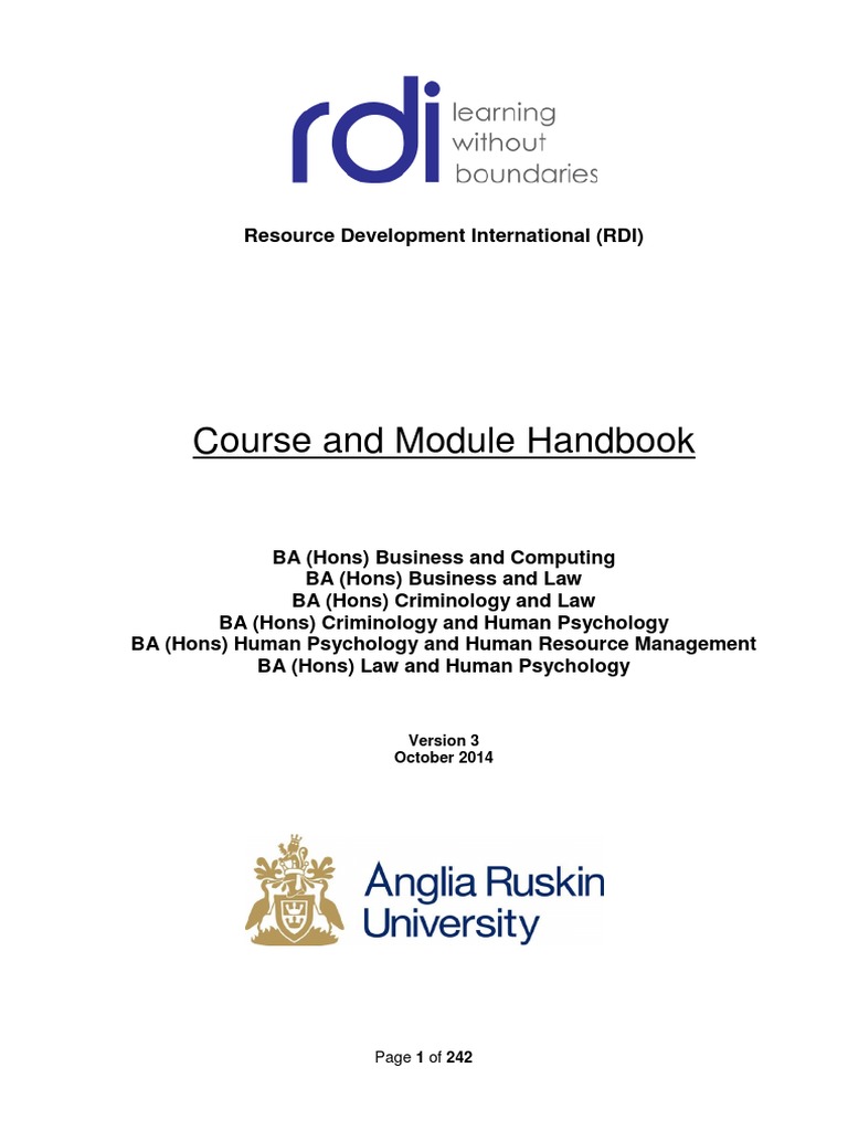 JointH CourseModule Handbook | PDF | Teaching Method | Educational Assessment