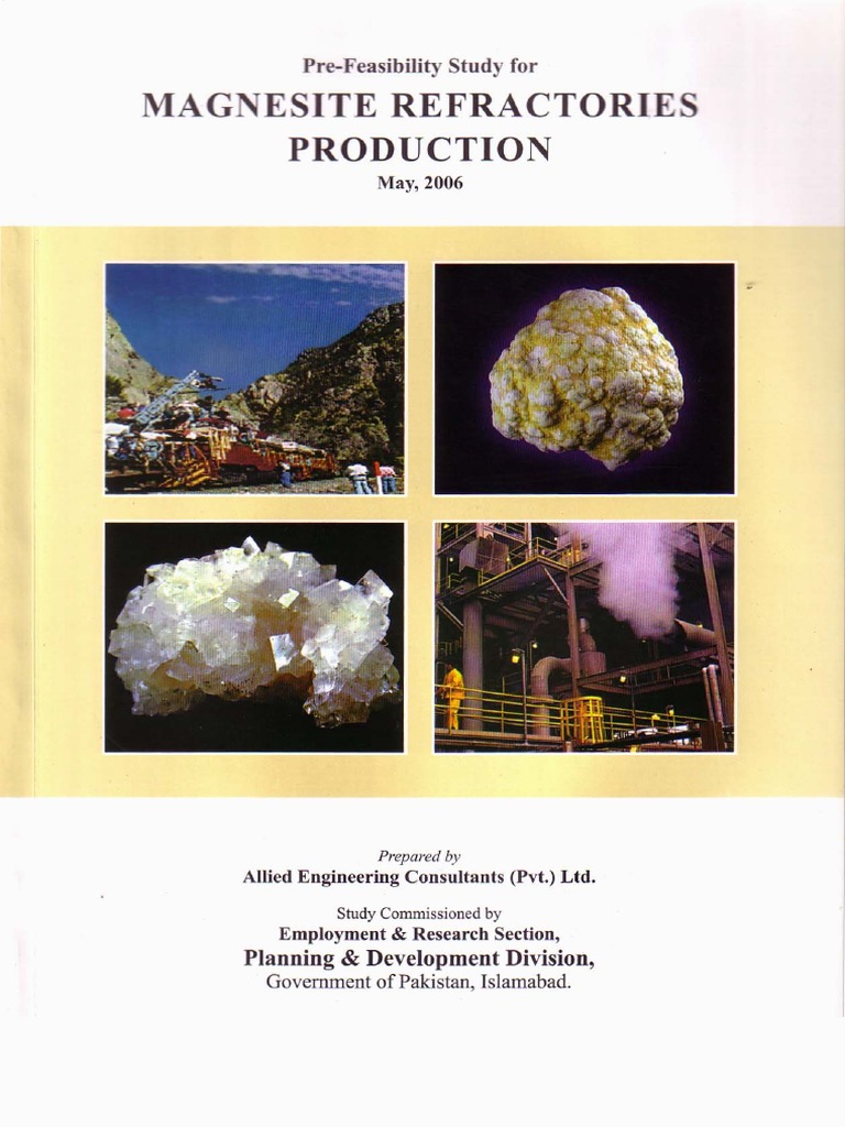 Magnesite Refractories Production | PDF | Refractory | Corporate Governance