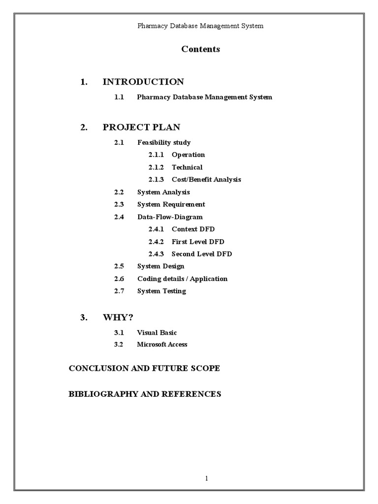P-00447 - Pharmacy Database Management System in VB | PDF | Microsoft ...
