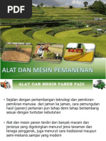 Mesin Panen Padi Tipe Sisir | PDF