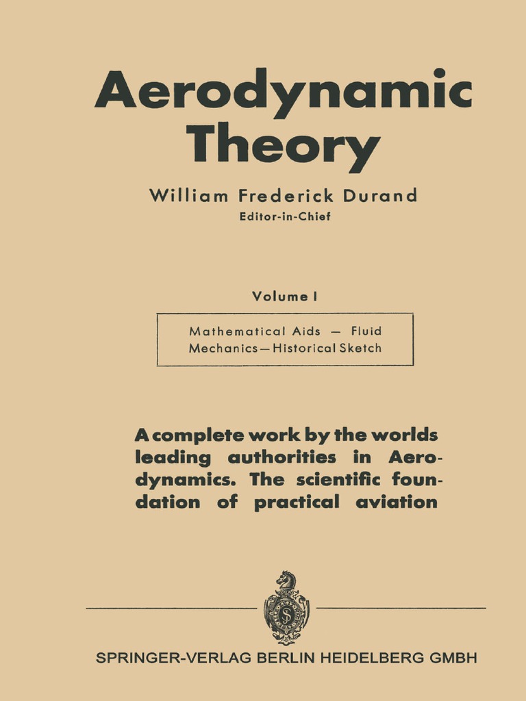 Overview of Aerodynamic Theory | PDF | Rotation Around A Fixed Axis ...