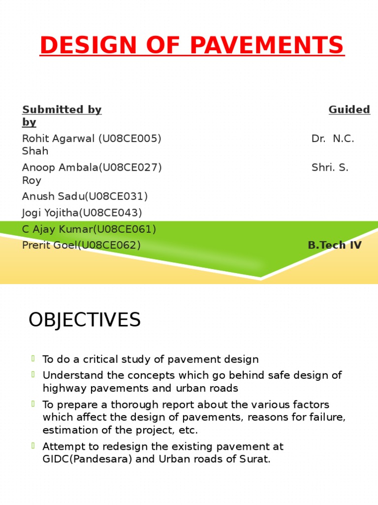 Pavement Design | PDF | Road Surface | Concrete