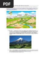 Tipos y Formas de Relieve Terrestre | PDF