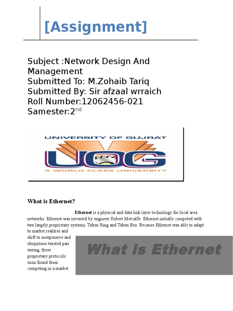 What Is Ethernet | PDF | Ethernet | Computer Network