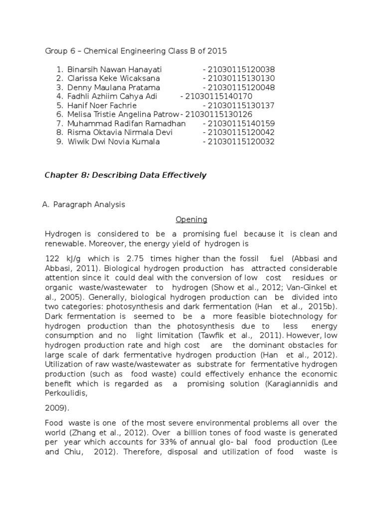 Group 6 - English Research Writing | PDF | Gas Chromatography | Hydrolysis