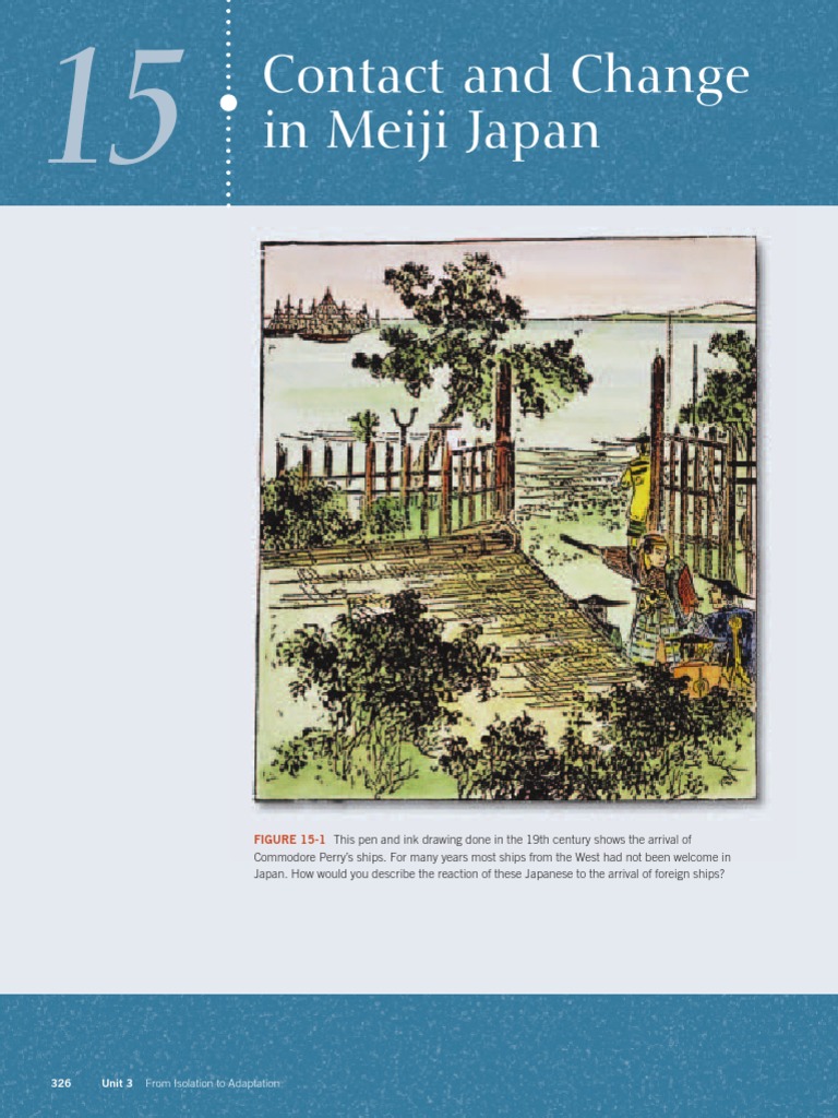 15 Contact - Change in Meji Japan | PDF | Empire Of Japan | Japan