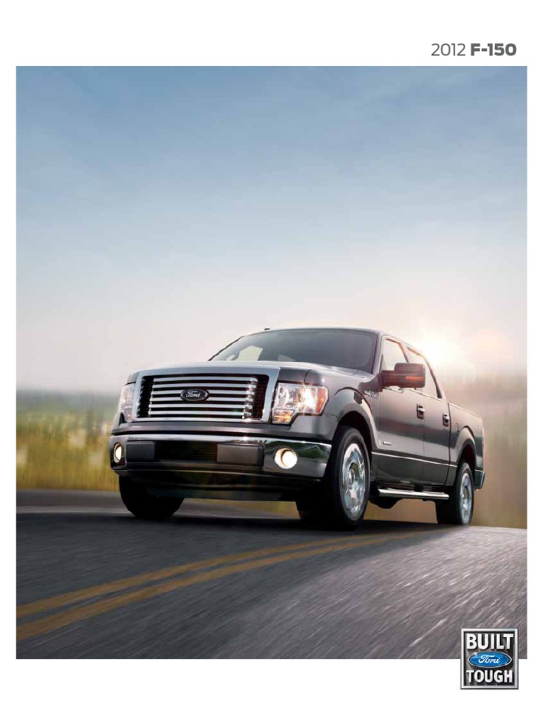 2012 Ford Raptor Brochure | PDF | Ford F Series | Airbag