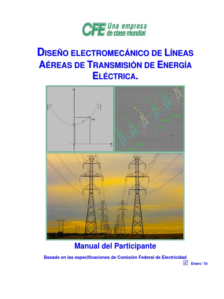 diseño electromecánico de lineas de transmision | Transmisión de energía eléctrica | Línea de ...