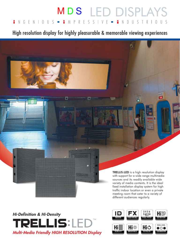 Indoor Led Wall | PDF | Image Resolution | Rgb Color Model