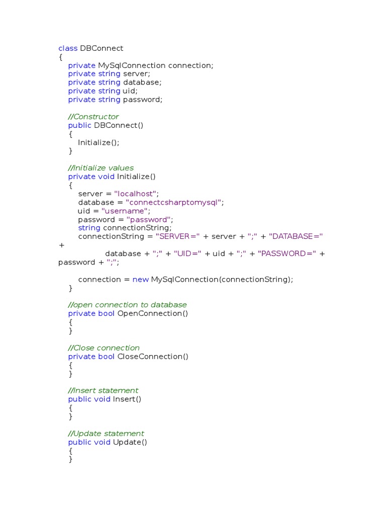 Class Private Private String Private String Private String Private String | PDF | Constructor ...