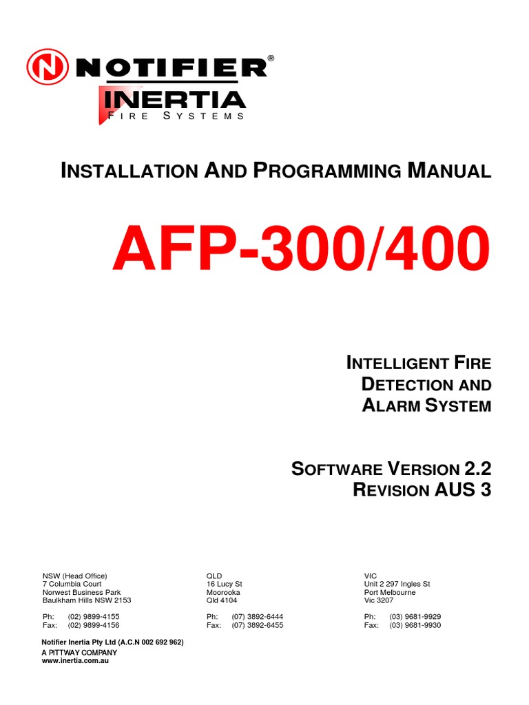 Afp-400 Inst Prog Manual | PDF | Capacitor | Battery Charger