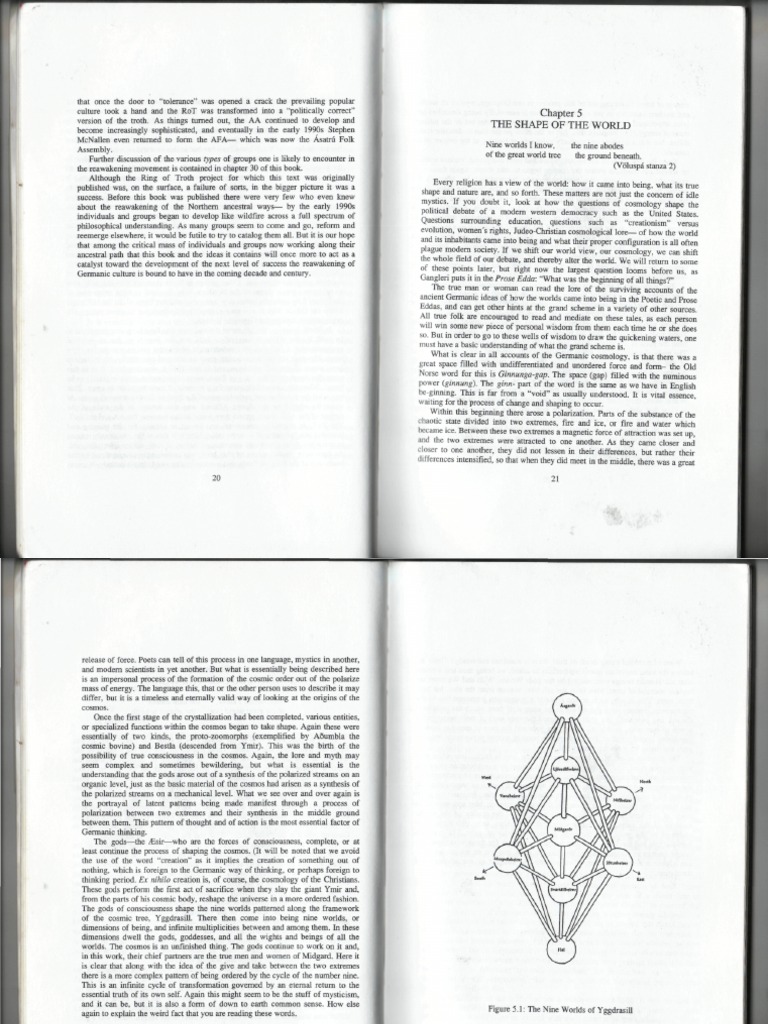 A Book of Troth by Edred Thorsson Part 2 | PDF | Sacrifice | Creation Myths