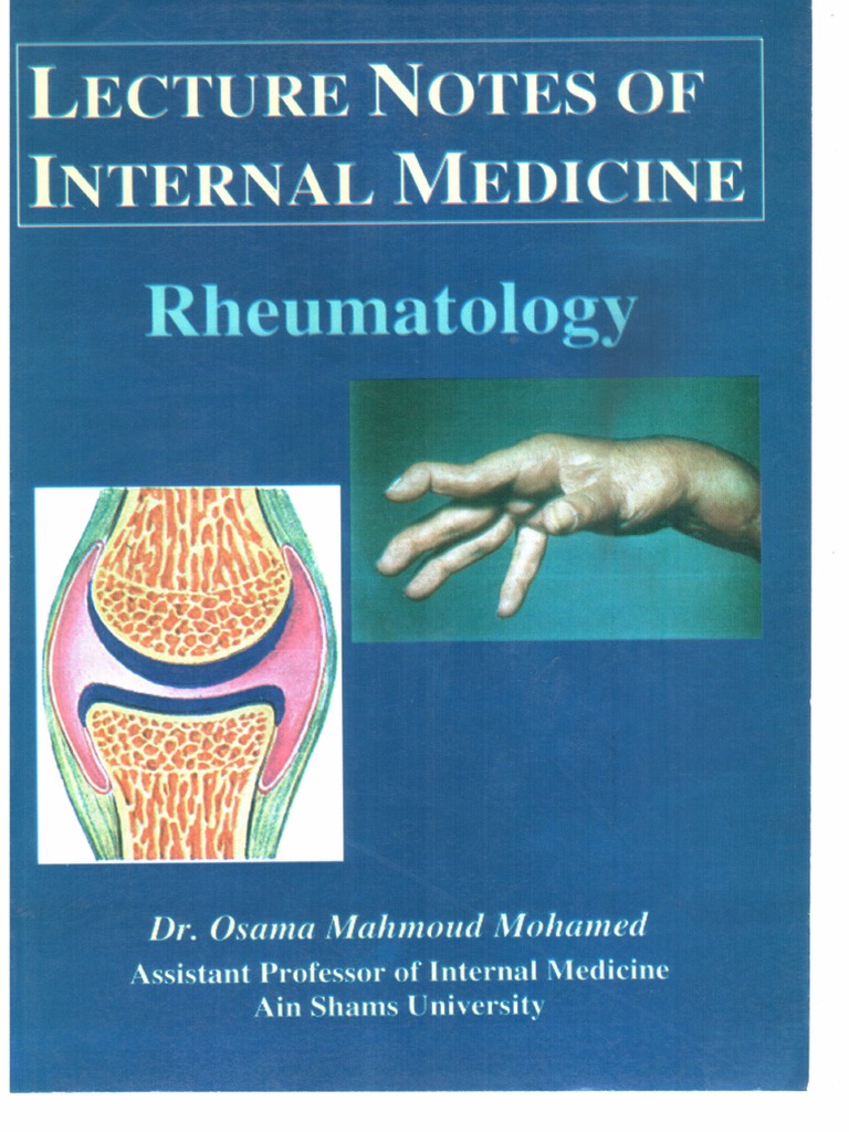 Rheumatology Lecture Notes Overview | PDF | Systemic Lupus ...