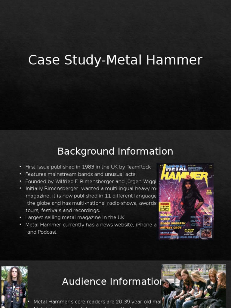 Case Study-Metal Hammer | PDF