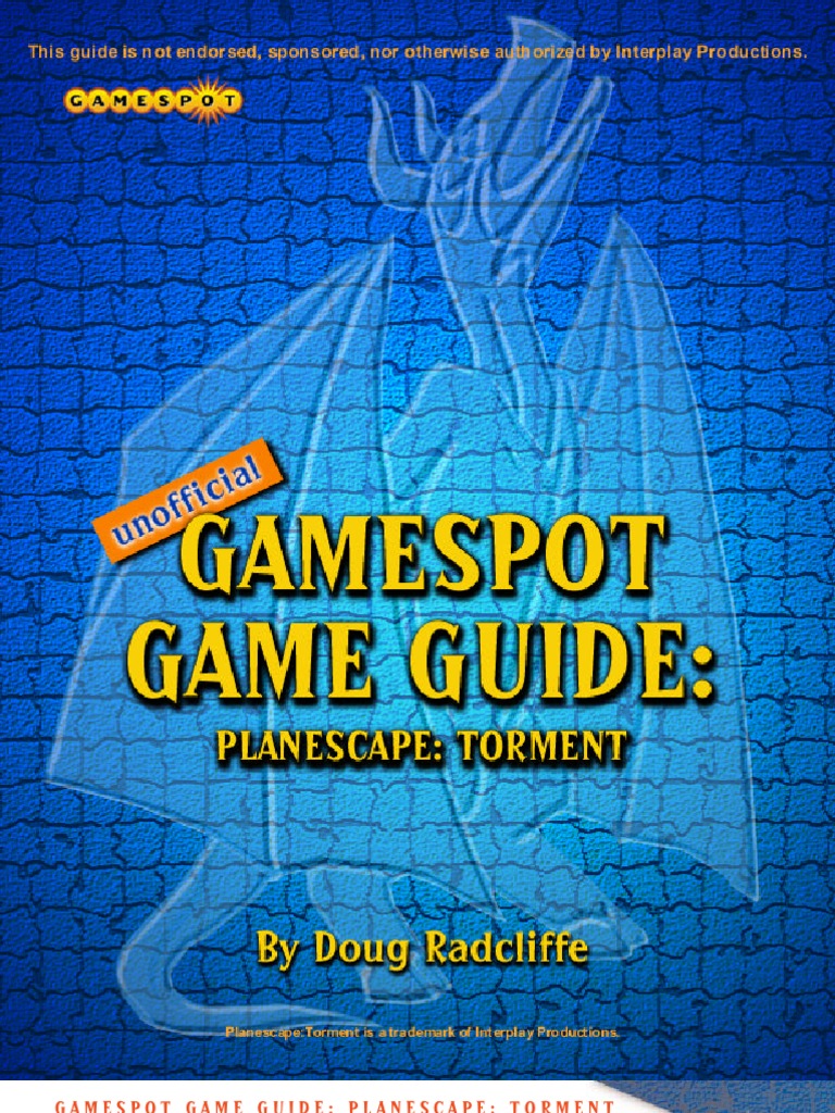 Gamespot Game Guide: Planescape: Torment | PDF | Role Playing Games ...