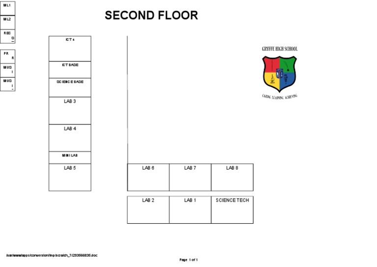 School Map Second Floor | PDF