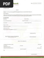RTGS Form | PDF | Banks | Indemnity
