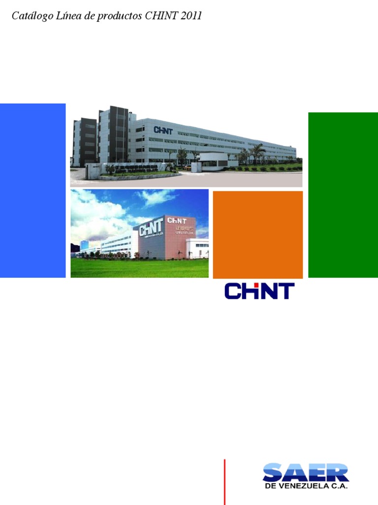 Catálogo CHINT: Productos Eléctricos 2011 | PDF | Relé | Transformador