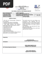 Back To Office Report - Template For Infra | PDF | Business