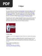 CALLIPERS - Different Types of Calipers and Their Uses (With ...