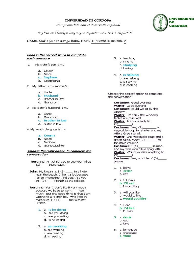 Activity Order in A Café | PDF | Waiting Staff | Coffeehouse