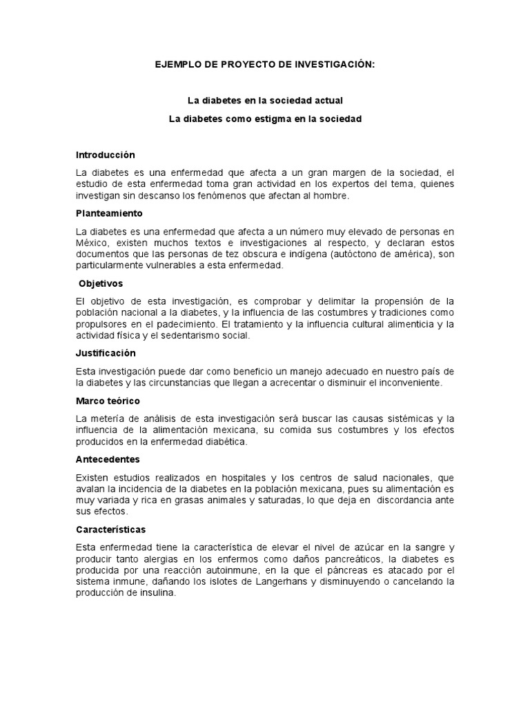 Ejemplo de Proyecto de Investigación