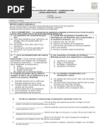 Prueba Libro Matilda | PDF