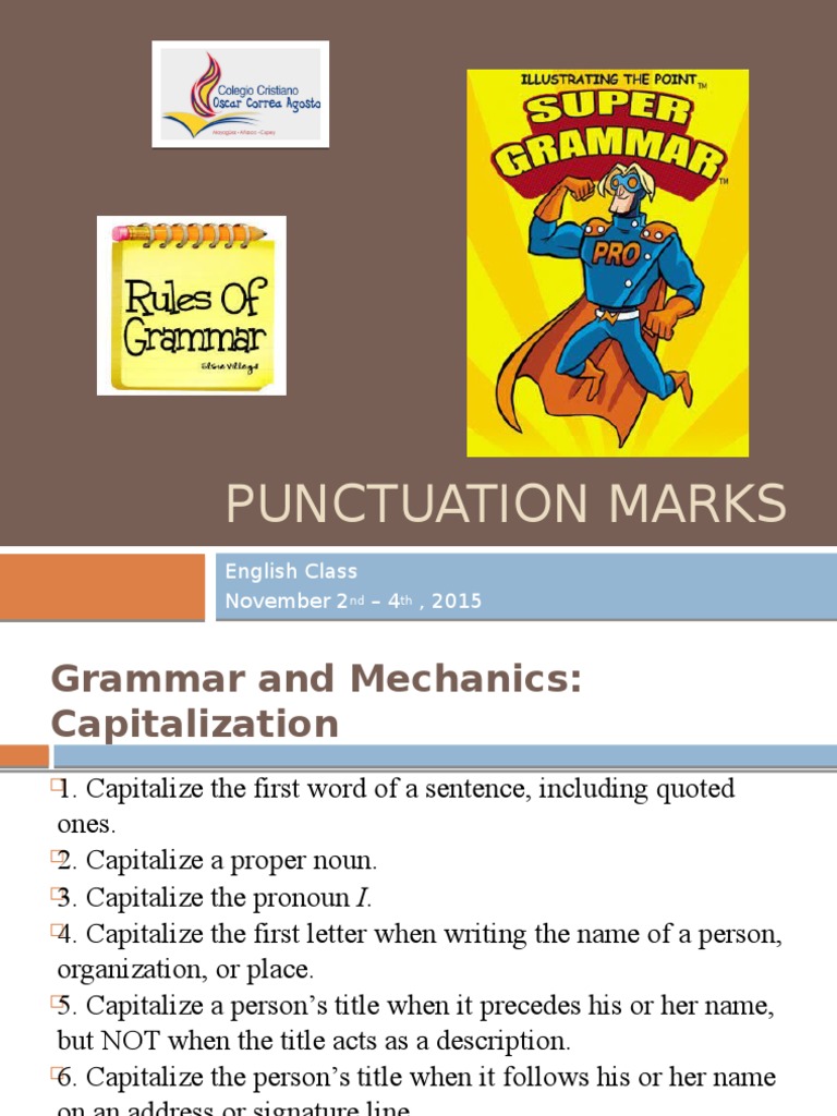 Punctuation Marks | PDF | Ellipsis | Punctuation
