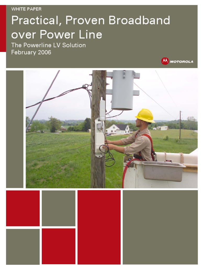 Motorla Broadband Over Powerline | PDF | Internet Access | Computer Network