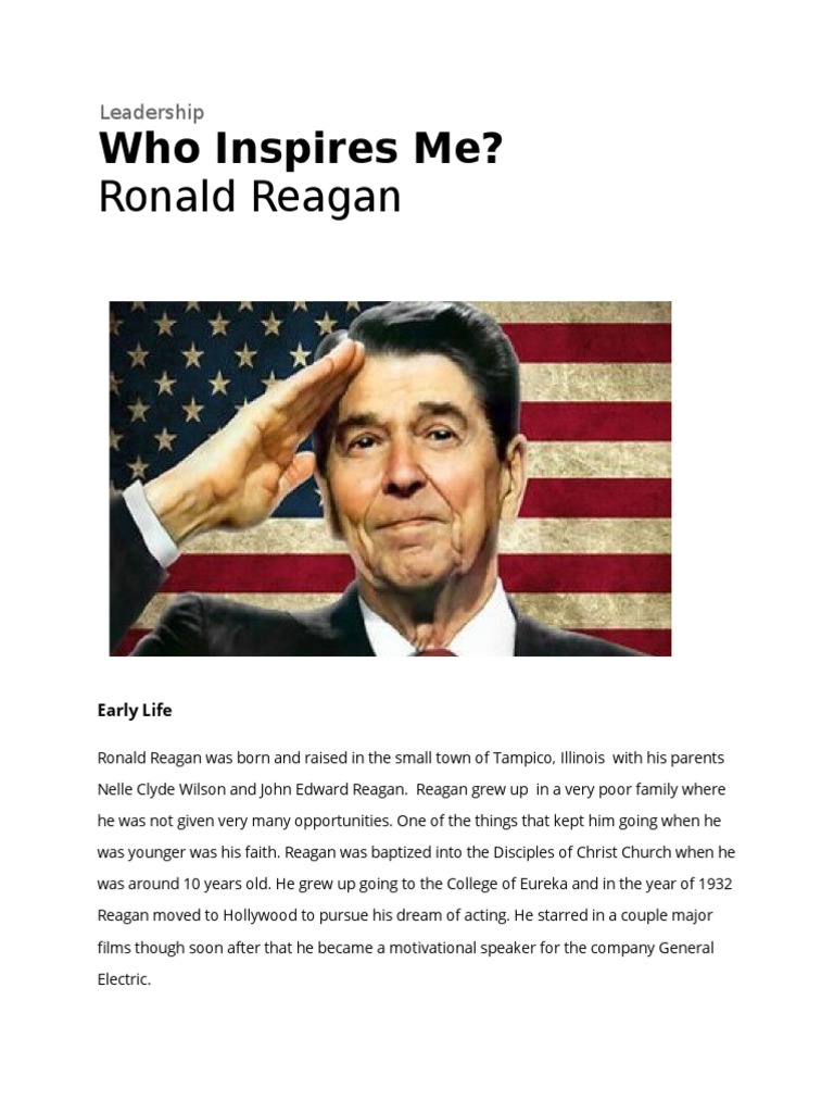 Reaganronald | PDF | Ronald Reagan | Strategic Defense Initiative