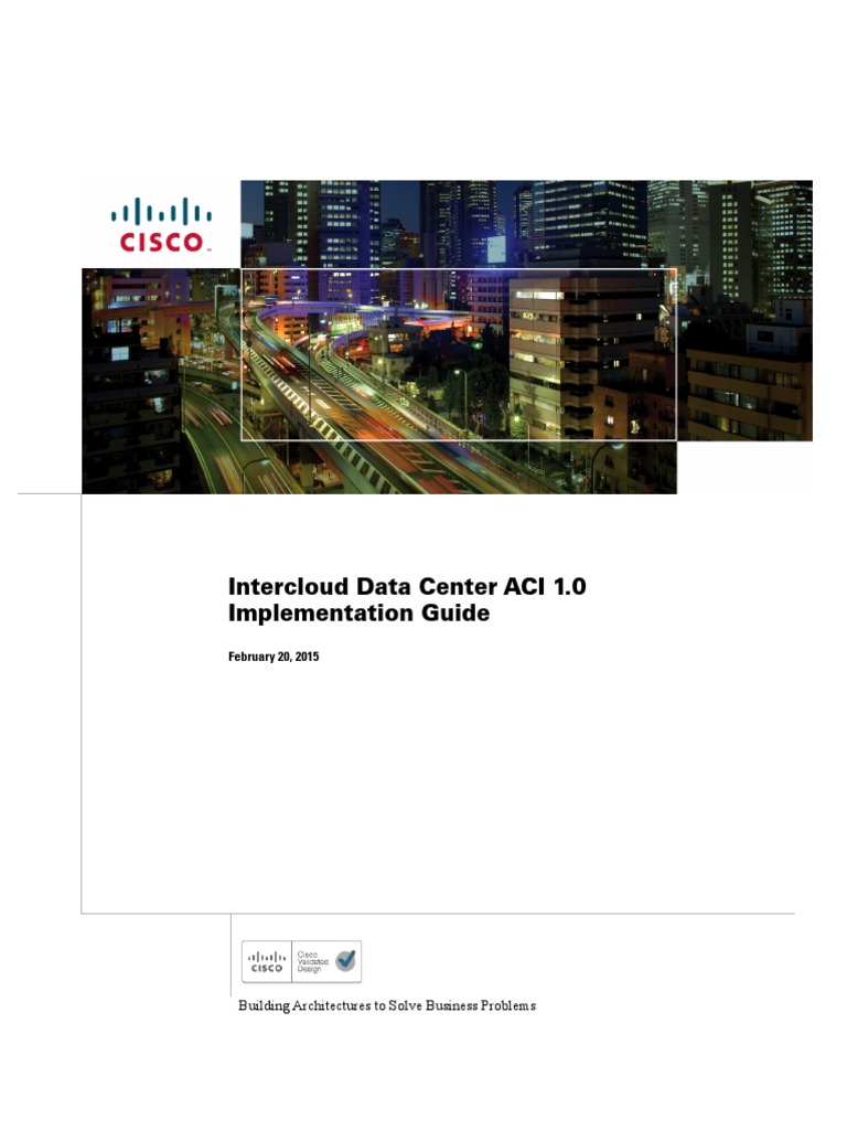 ACI | PDF | Open Stack | Cloud Computing