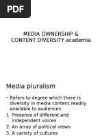 A Level Sociology Media Revision Notes | PDF | Mass Media | New Media