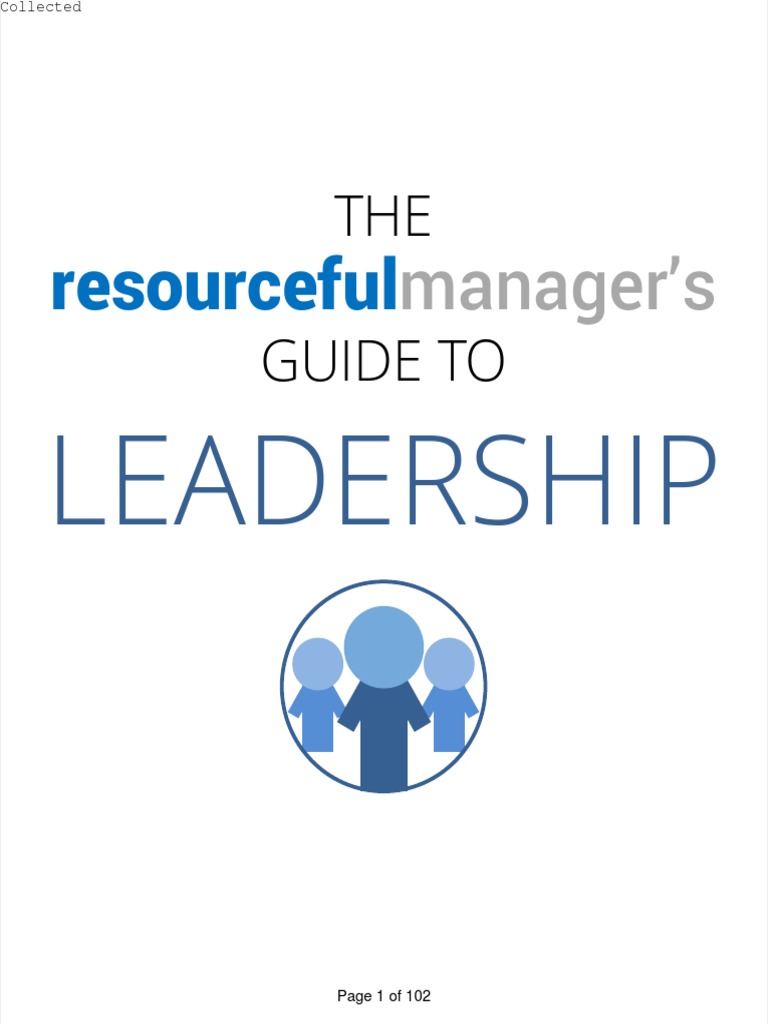 Resourceful Managers Leadership Guide | PDF | Leadership | Servant ...
