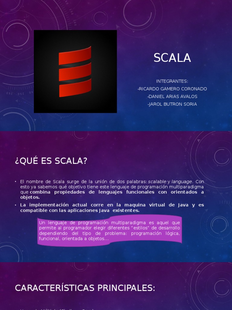 Scala | PDF | Programacion Funcional | Java (lenguaje de programación)