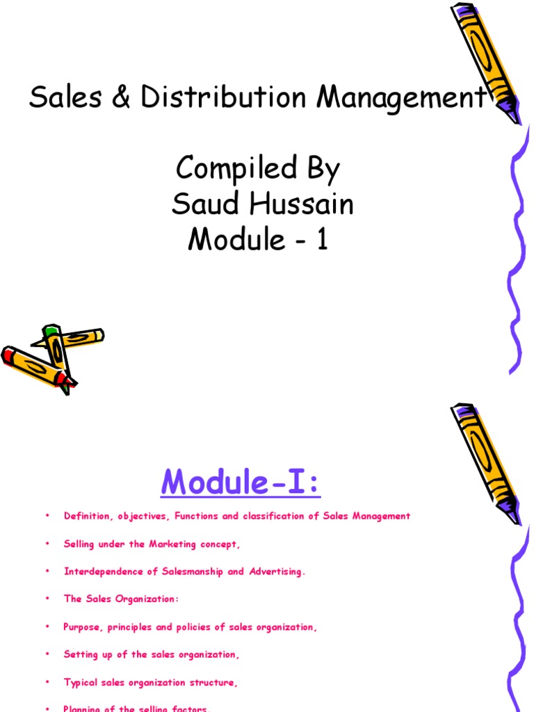 Sales Management Concepts | PDF | Sales | Marketing