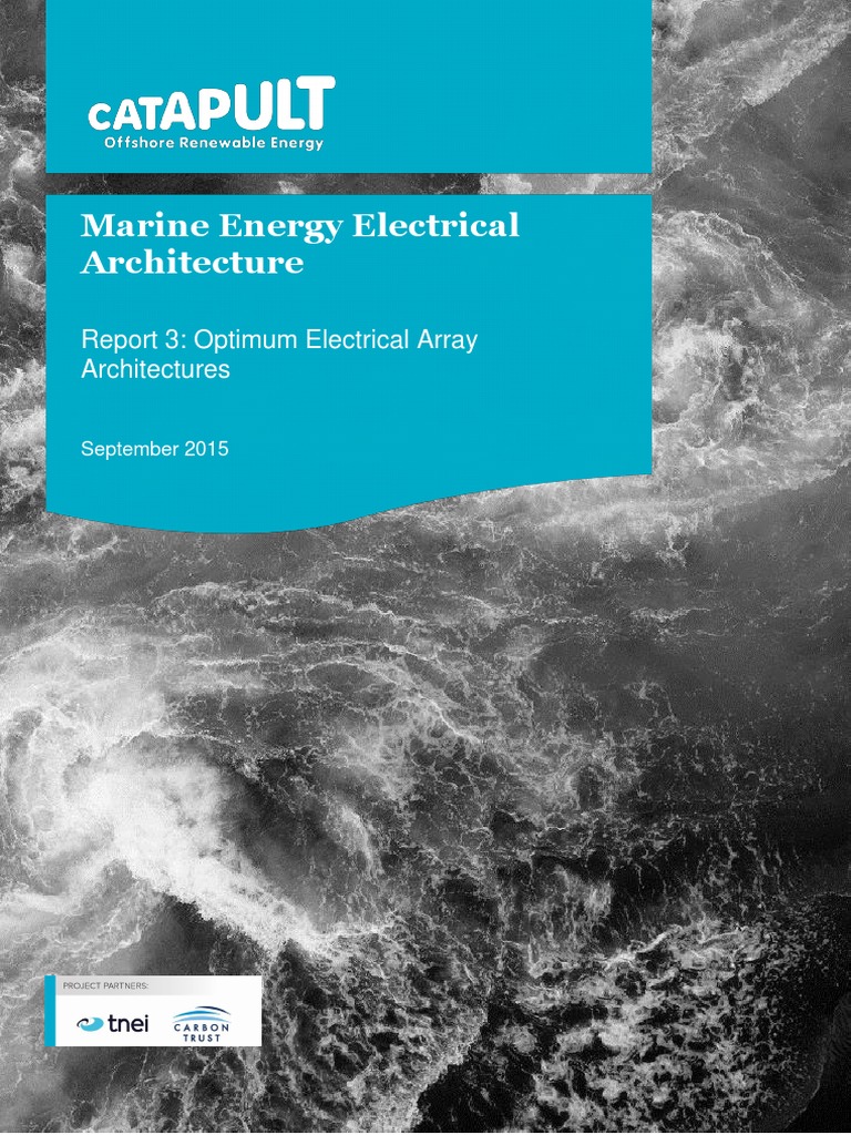 Marine Energy Electrical Architecture - Report 3 - Optimum Electrical ...