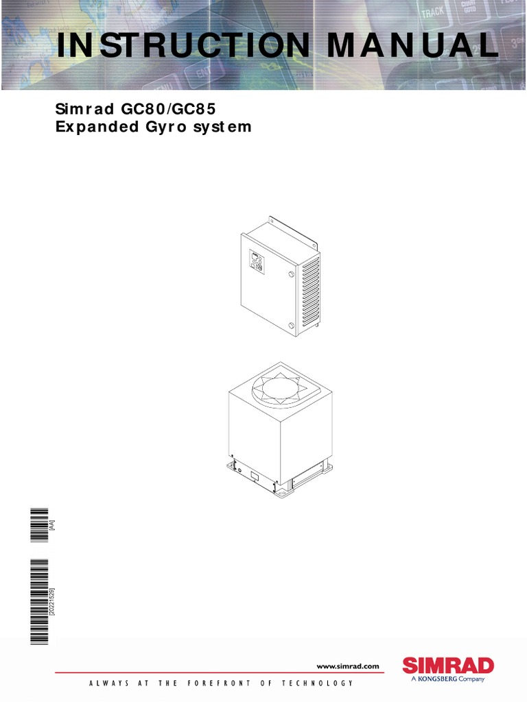 SIMRAD GC80-85 Expanded Rev A | PDF | Compass | Electrical Connector