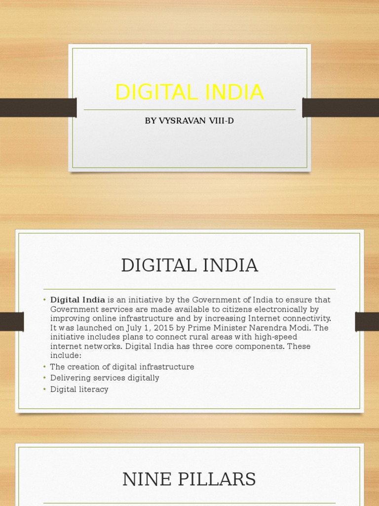 Digital India | PDF
