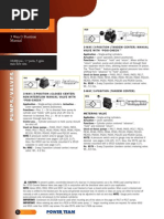 Power Team PE55 Manual | PDF | Valve | Leak