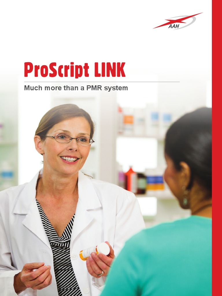9264 ProScript LINK 12pp v8 PDF | PDF | Medical Prescription | Pharmacy