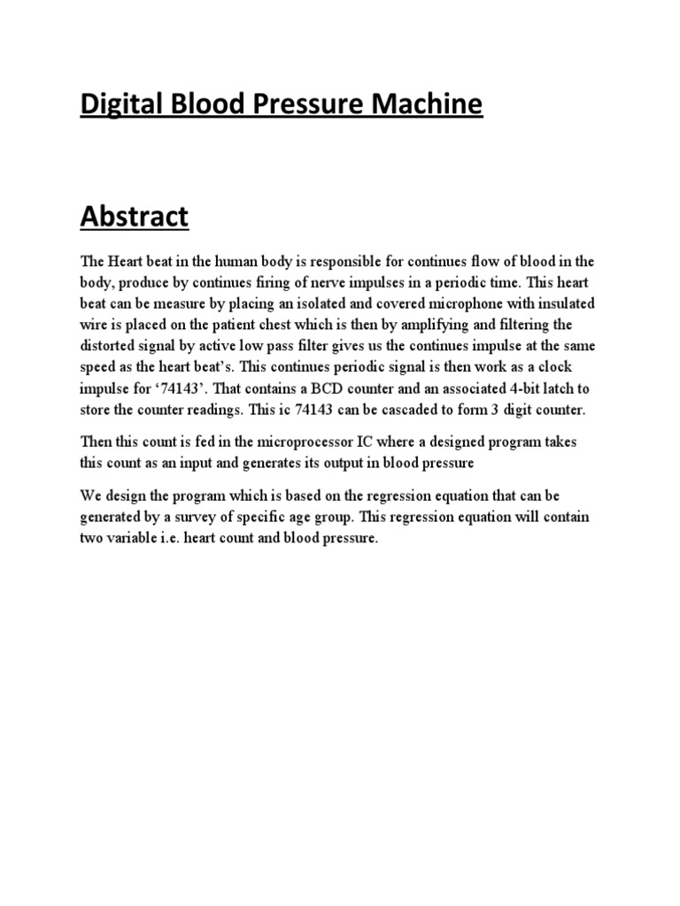 Heart Beat Counter | PDF