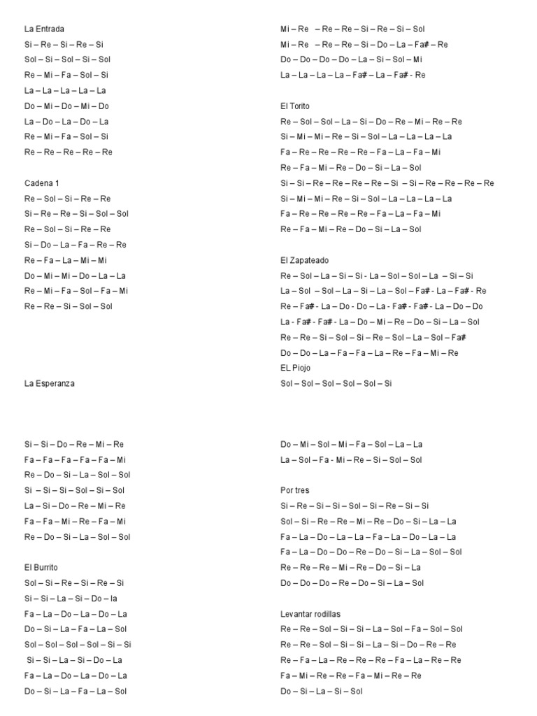 Sones Xantolo | PDF | Notación musical | Teoría musical