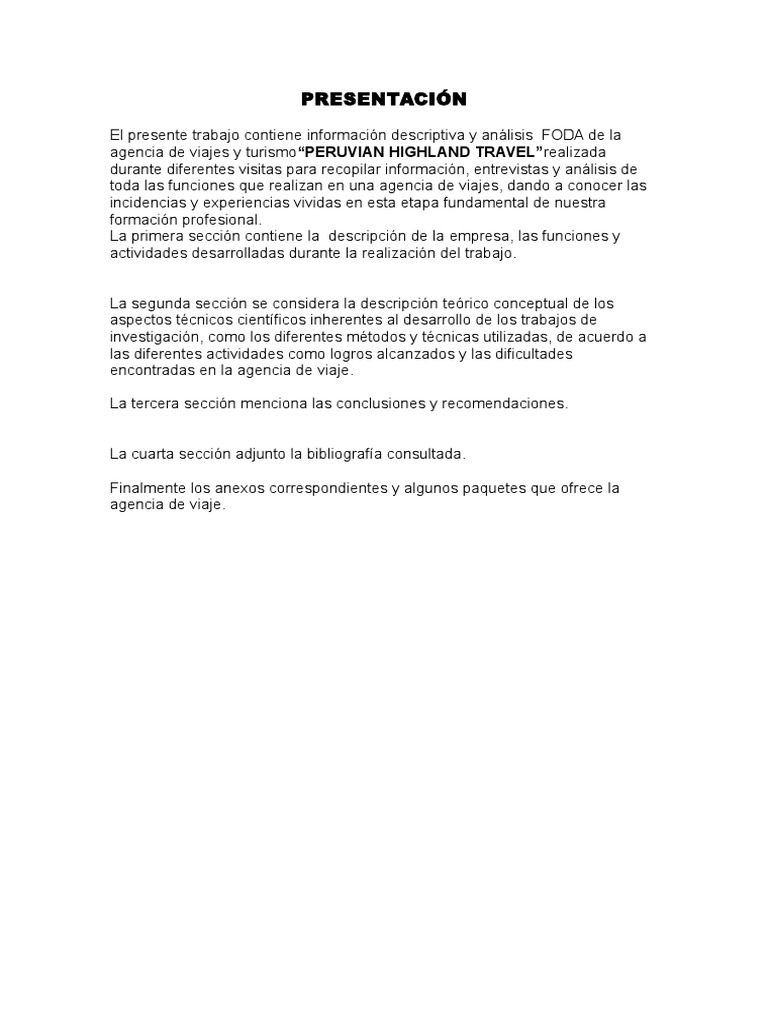 El Presente Informe Contiene Experiencias Vividas Durante La Realización de Práctica Modular en ...
