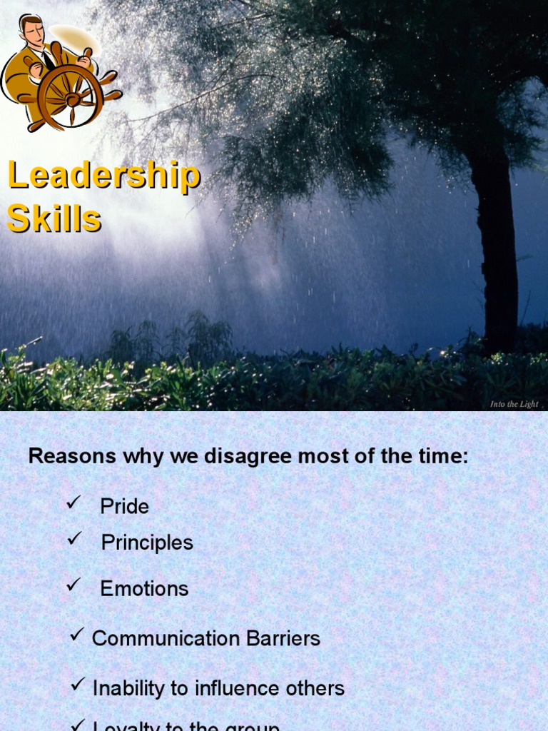 Leadership Skills | PDF | Leadership | Psychological Concepts