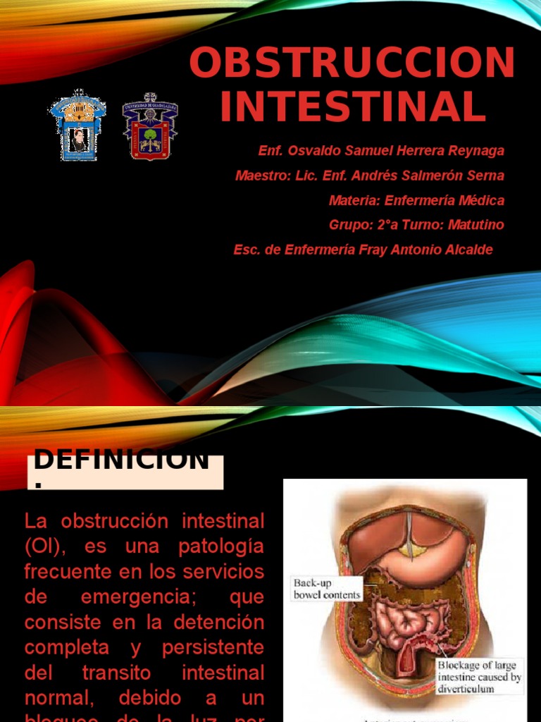 Obstrucción Intestinal: Definición y Tratamiento | PDF | Estreñimiento ...