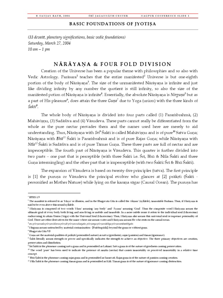 Sanjay Rath - Foundation | PDF