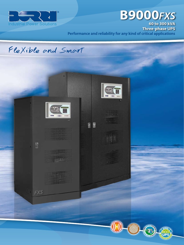 Borri Modular UPS | PDF | Battery Charger | Battery (Electricity)